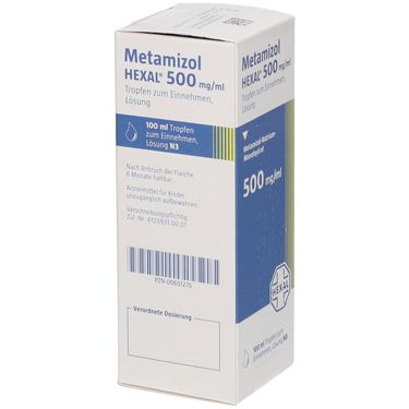 Metamizol HEXAL® 500 mg/ml 100 ml mit dem E-Rezept kaufen - Shop Apotheke