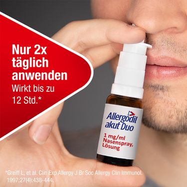 Allergodil® akut Duo: Allergie Kombipack mit Nasenspray (10 ml) und ...