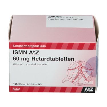 ISMN AbZ 60 mg Retardtabletten 100 St mit dem E-Rezept kaufen - Shop ...