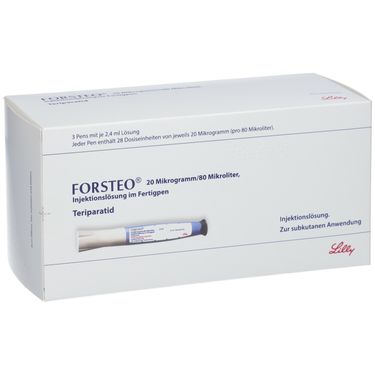 Forsteo® 20Ug/80Ul InjPen 3 St mit dem E-Rezept kaufen - Shop Apotheke