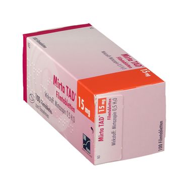 Mirta TAD® 15 mg 100 St mit dem E-Rezept kaufen - Shop Apotheke