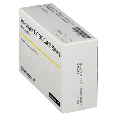 Vancomycin ENTEROCAPS® 250 mg 30 St mit dem E-Rezept kaufen - Shop Apotheke