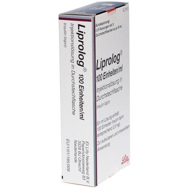 Liprolog® 100 Einheiten/ml 5x10 ml mit dem E-Rezept kaufen - Shop Apotheke