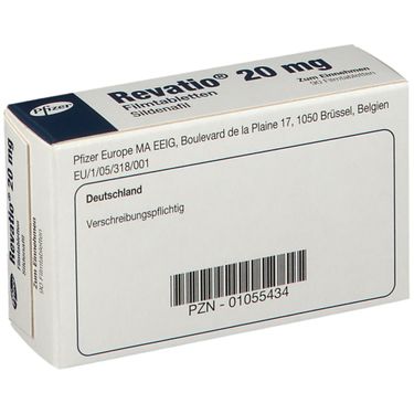 Revatio® 20 mg 90 St mit dem E-Rezept kaufen - Shop Apotheke