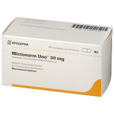Mictonorm® Uno 30 mg 49 St mit dem E-Rezept kaufen - Shop Apotheke