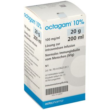 octagam® 10 % 200 ml mit dem E-Rezept kaufen - Shop Apotheke