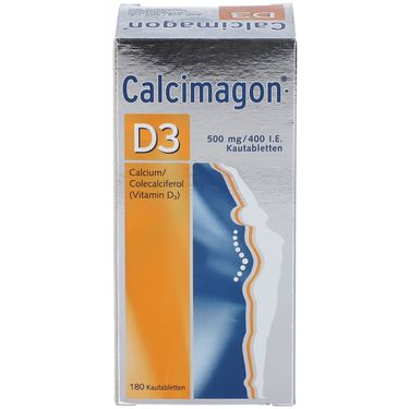 Calcimagon®-D3 500 mg/ 400 I.E. Kautabletten 180 St - Shop Apotheke