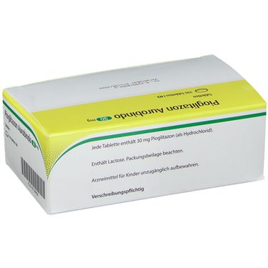 Pioglitazon Aurobindo 30 mg 196 St mit dem E-Rezept kaufen - Shop Apotheke