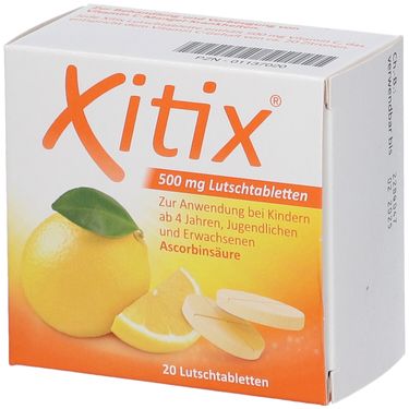 Xitix® 500 mg Lutschtabletten 20 St - Shop Apotheke