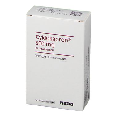 Cyklokapron® 500 mg 20 St mit dem E-Rezept kaufen - Shop Apotheke