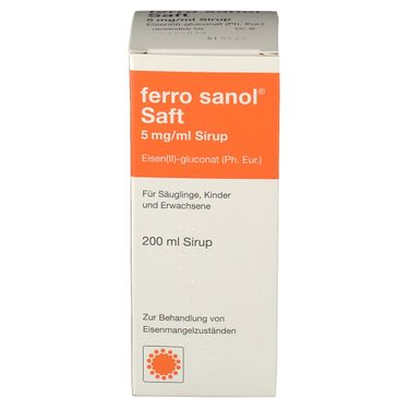 Ferro Sanol Saft 200 ml - Shop Apotheke