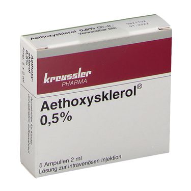 Aethoxysklerol® 0,5 % 5x2 ml mit dem E-Rezept kaufen - Shop Apotheke