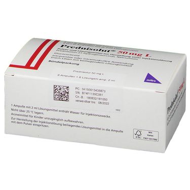 Prednisolut® 50 mg L 6 St mit dem E-Rezept kaufen - Shop Apotheke