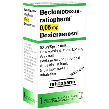 Beclometason-ratiopharm® 0,05 mg 1 St mit dem E-Rezept kaufen - Shop ...