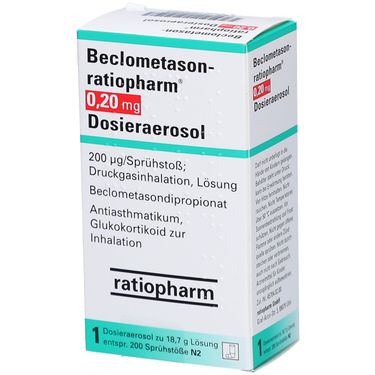 Beclometason-ratiopharm® 0,20 mg 1 St mit dem E-Rezept kaufen - Shop ...
