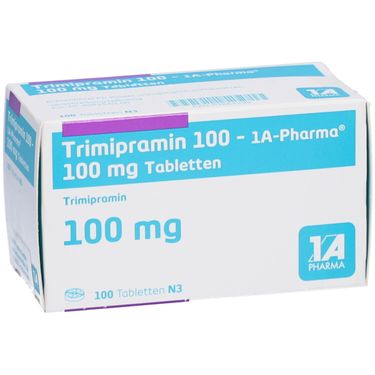 Trimipramin 100 1A Pharma® 100 St mit dem E-Rezept kaufen - Shop Apotheke