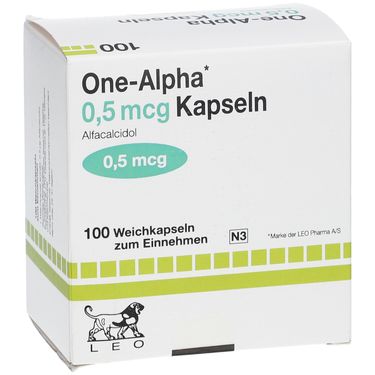 One-Alpha® 0,5 µg 100 St mit dem E-Rezept kaufen - Shop Apotheke
