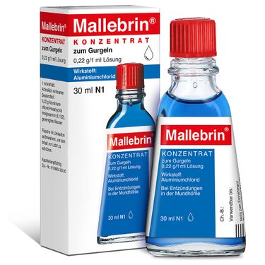 Mallebrin® Konzentrat zum Gurgeln 30 ml - Shop Apotheke