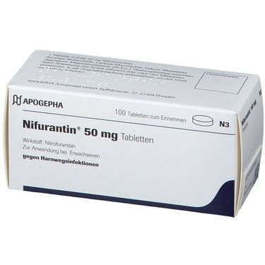 Nifurantin® 50 mg 100 St mit dem E-Rezept kaufen - Shop Apotheke