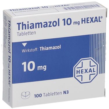 Thiamazol 10 mg HEXAL® 100 St mit dem E-Rezept kaufen - Shop Apotheke