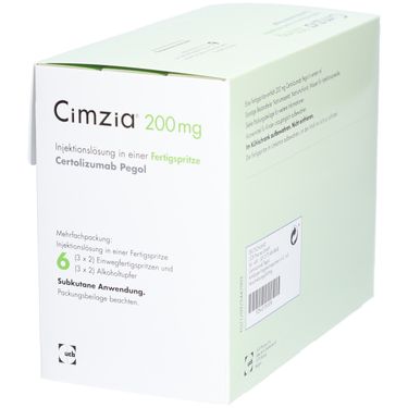 Cimzia® 200 mg 3x2 St mit dem E-Rezept kaufen - Shop Apotheke