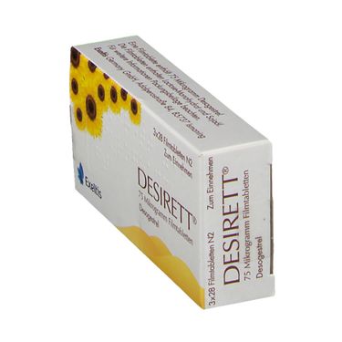 DESIRETT® 75 µg 3x28 St mit dem E-Rezept kaufen - Shop Apotheke