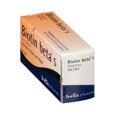 Biotin beta® 5 50 St - Shop Apotheke