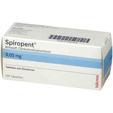Spiropent® 100 St mit dem E-Rezept kaufen - Shop Apotheke