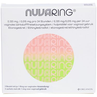 NuvaRing® 0,120 mg/0,015 mg pro 24 Stunden 3 St mit dem E-Rezept kaufen ...