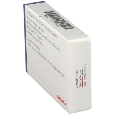 Concor® 5 mg 100 St mit dem E-Rezept kaufen - Shop Apotheke
