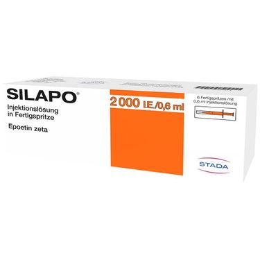 Silapo® 2.000 I.E./0,6 ml Fertigspritzen 6x1 St mit dem E-Rezept kaufen ...