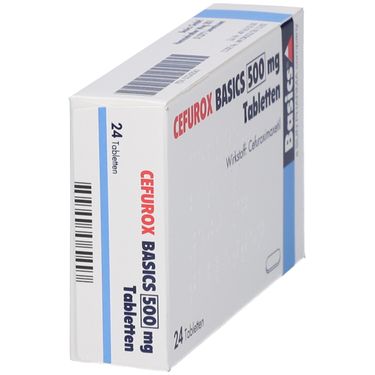 CEFUROX BASICS 500 mg 24 St mit dem E-Rezept kaufen - Shop Apotheke