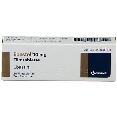 Ebastel® 10 mg 20 St mit dem E-Rezept kaufen - Shop Apotheke
