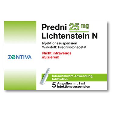 Predni 25 mg Lichtenstein N 5x1 ml mit dem E-Rezept kaufen - Shop Apotheke