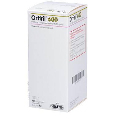 Orfiril® 600 100 St mit dem E-Rezept kaufen - Shop Apotheke