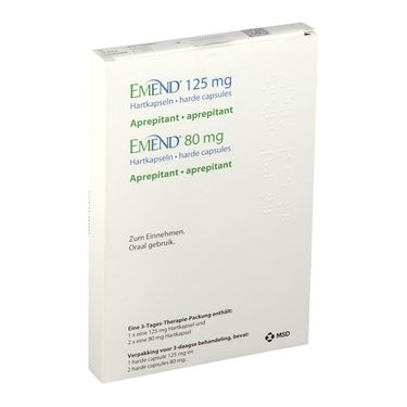 EMEND® 125 mg/80 mg 3 St mit dem E-Rezept kaufen - Shop Apotheke