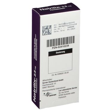 Natrilix® 2,5 mg 30 St mit dem E-Rezept kaufen - Shop Apotheke