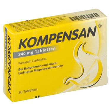 KOMPENSAN® 340 mg 20 St - Shop Apotheke
