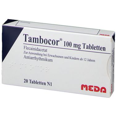 Tambocor® 100 mg 20 St mit dem E-Rezept kaufen - Shop Apotheke