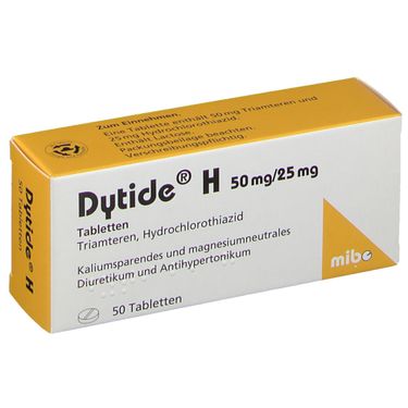 Dytide H 50 mg/25 mg 50 St mit dem E-Rezept kaufen - Shop Apotheke