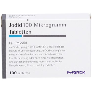 Jodid 100 µg 100 St - Shop Apotheke
