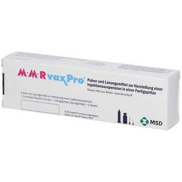 MMR Vaxpro 0,5 ml mit dem E-Rezept kaufen - Shop Apotheke