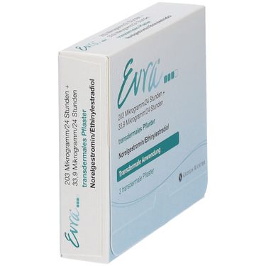 Evra® 203 µg/24 Stunden + 33,9 µg/24 Stunden 3 St mit dem E-Rezept ...