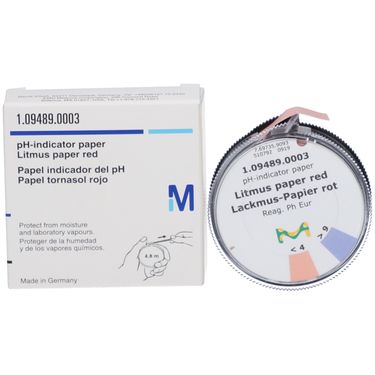 Lackmuspapier Rolle rot 1 St - Shop Apotheke