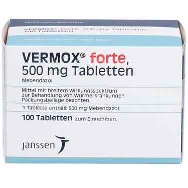 VERMOX® forte 500 mg 100 St mit dem E-Rezept kaufen - Shop Apotheke