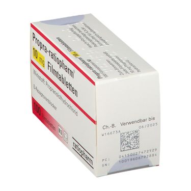 Propra-ratiopharm® 10 mg 100 St mit dem E-Rezept kaufen - Shop Apotheke