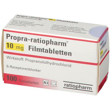 Propra-ratiopharm® 10 mg 100 St mit dem E-Rezept kaufen - Shop Apotheke