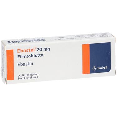 Ebastel® 20 mg 20 St mit dem E-Rezept kaufen - Shop Apotheke