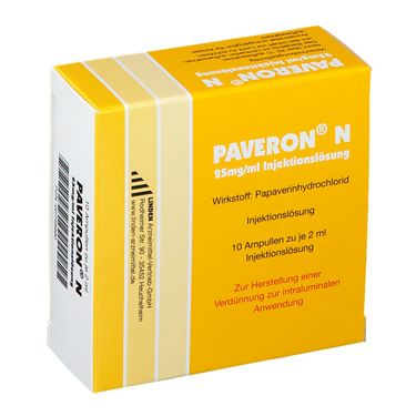 PAVERON® N 25 mg/ml 10 St mit dem E-Rezept kaufen - Shop Apotheke