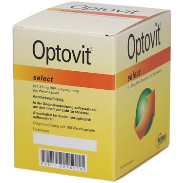 Optovit® select 1000 I.E. Kapseln 100 St - Shop Apotheke